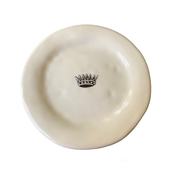 Rae Dunn | Dining | Set Of 2 Vintage Rae Dunn Dimple Crown Plates ...